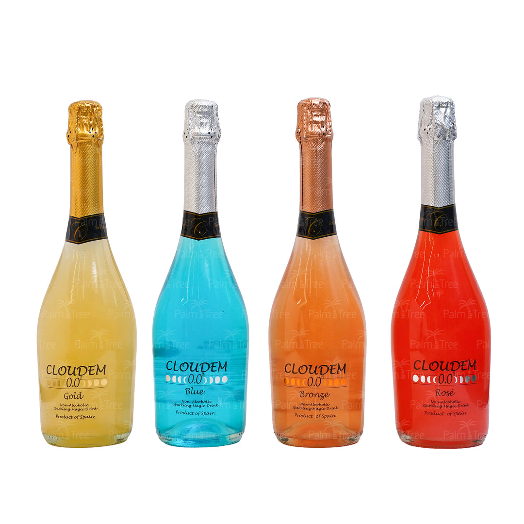Cloudem Non-Alcoholic Sparkling Magic Wine 750ml – Bronze, Gold, Rose ...